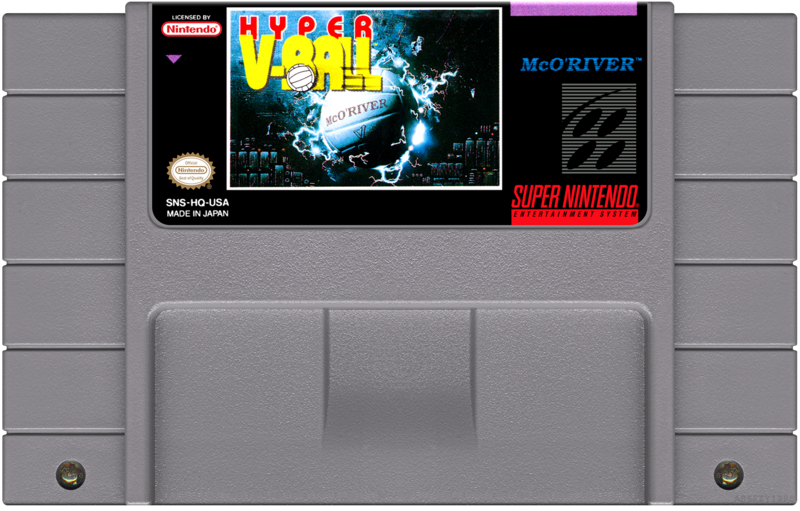 Hyper V-Ball - (SNES)