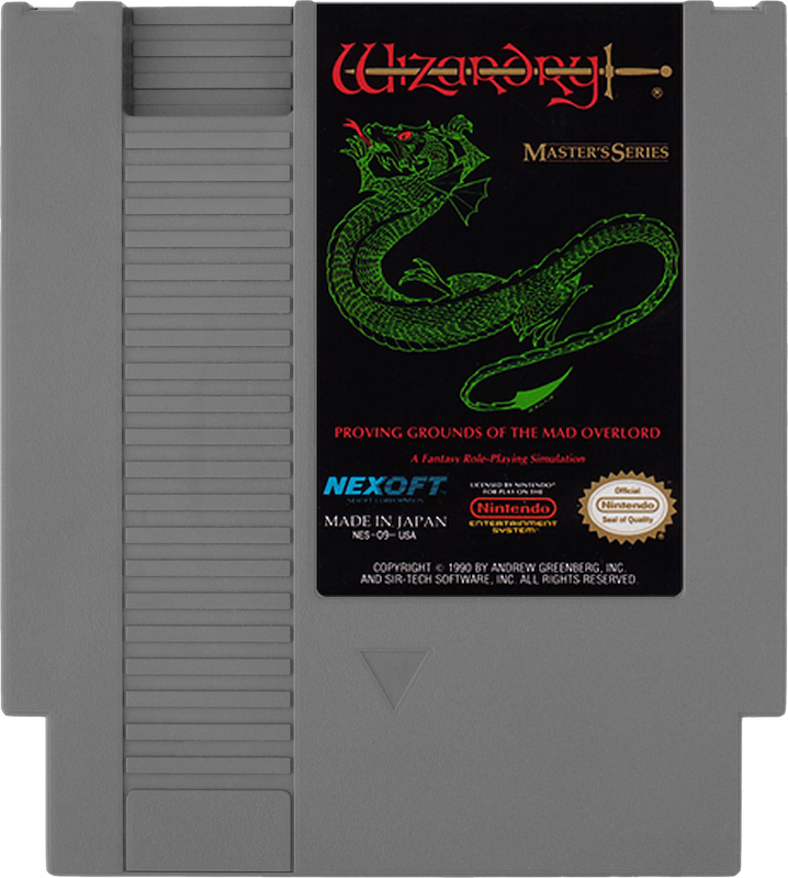 Wizardry: Proving Grounds of the Mad Overlord - NES