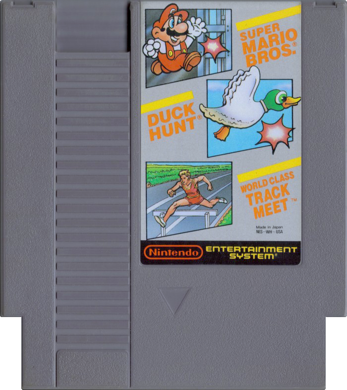 Super Mario Bros Duck Hunt World Class Track Meet - NES