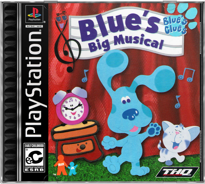 Blue's Clues Blue's Big Musical - PS1
