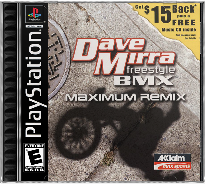Dave Mirra Freestyle BMX Maximum Remix - PS1