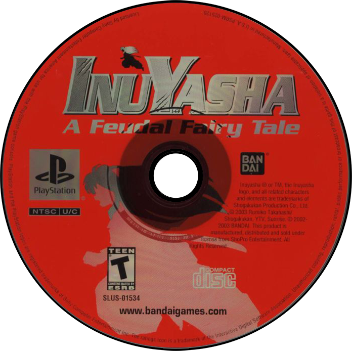 Inuyasha A Feudal Fairy Tale - PS1