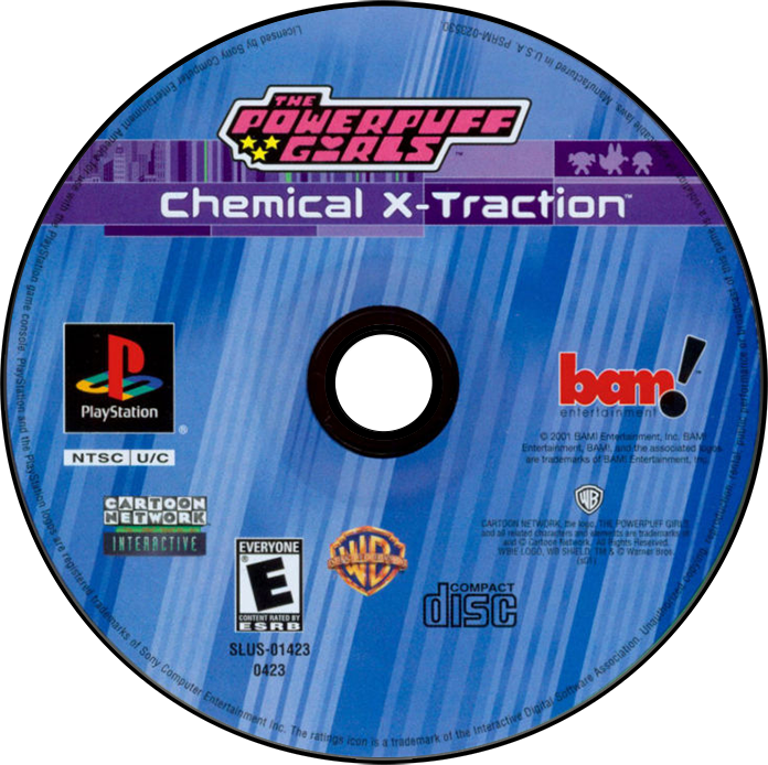 Powerpuff Girls Chemical X-Traction - PS1