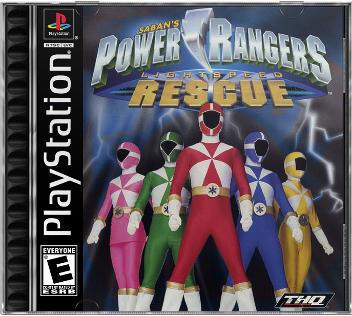 Power Rangers Lightspeed Rescue - PS1