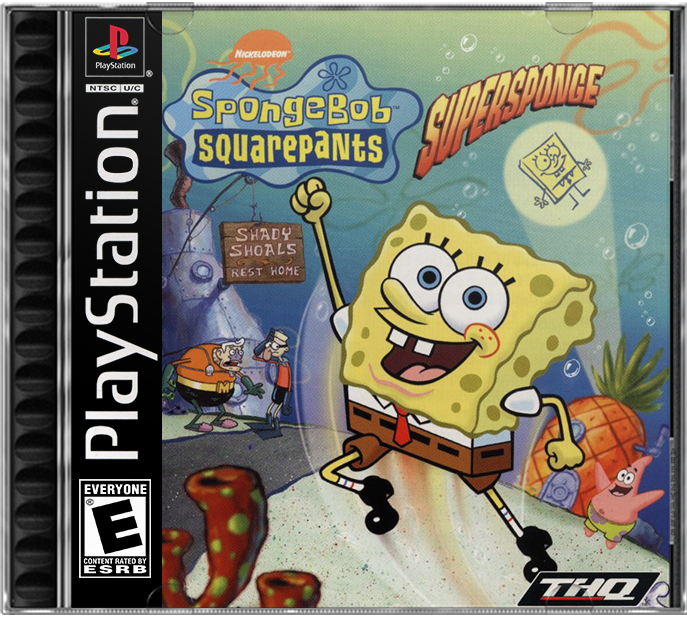 SpongeBob SquarePants Super Sponge [Greatest Hits] - PS1
