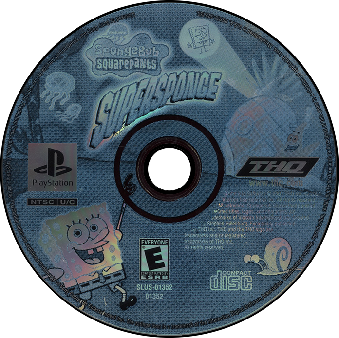 SpongeBob SquarePants Super Sponge - PS1