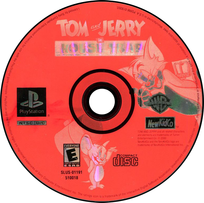 Tom and Jerry In House Trap - PS1