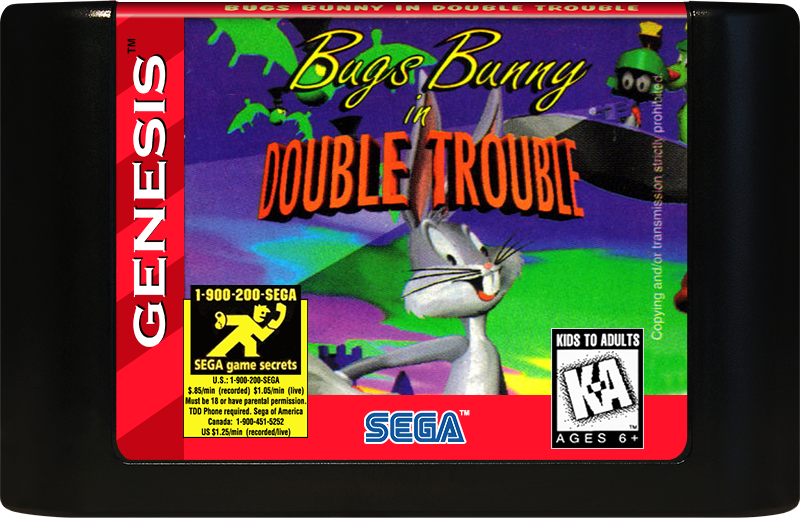 Bugs Bunny Double Trouble - Genesis