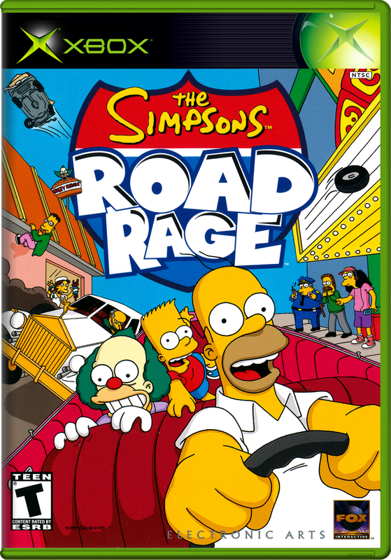 The Simpsons Road Rage - Xbox