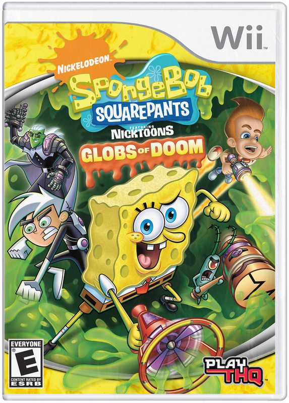 SpongeBob SquarePants Featuring Nicktoons Globs of Doom - Wii