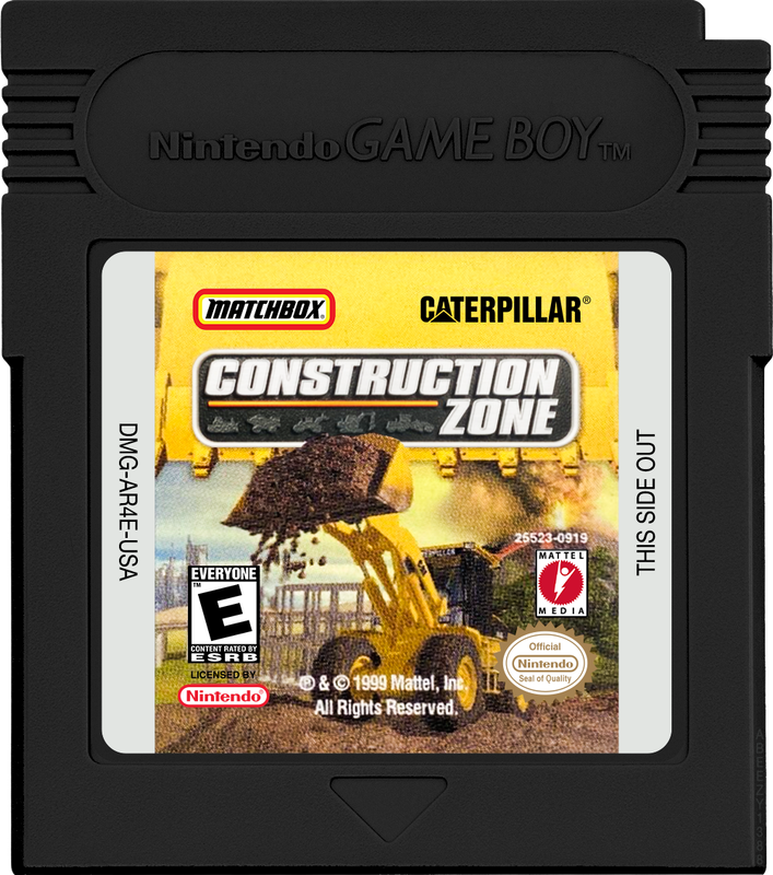 Matchbox Caterpillar Construction Zone - GBC