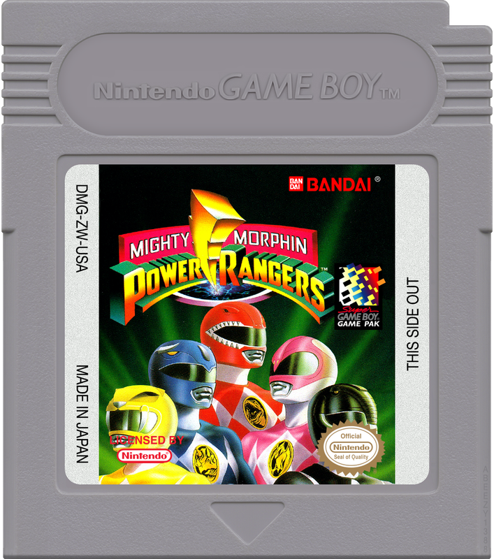 Mighty Morphin Power Rangers - GB