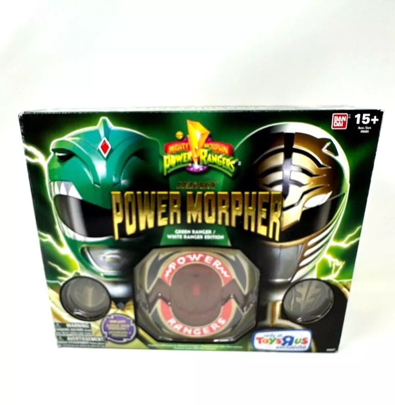 Power Rangers White/Green Ranger Power Morpher