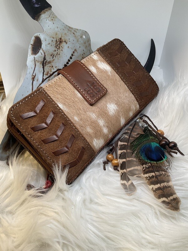 STS RANCHWEAR COWHIDE CHELSEA WALLET