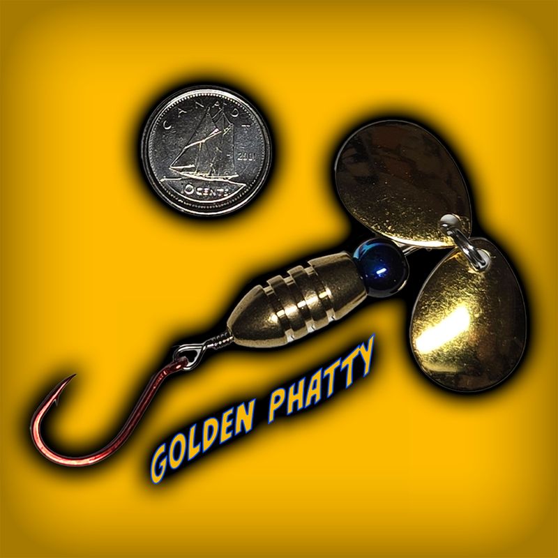 Minnow Clapper Golden Phatty- Glow - 8 Grams