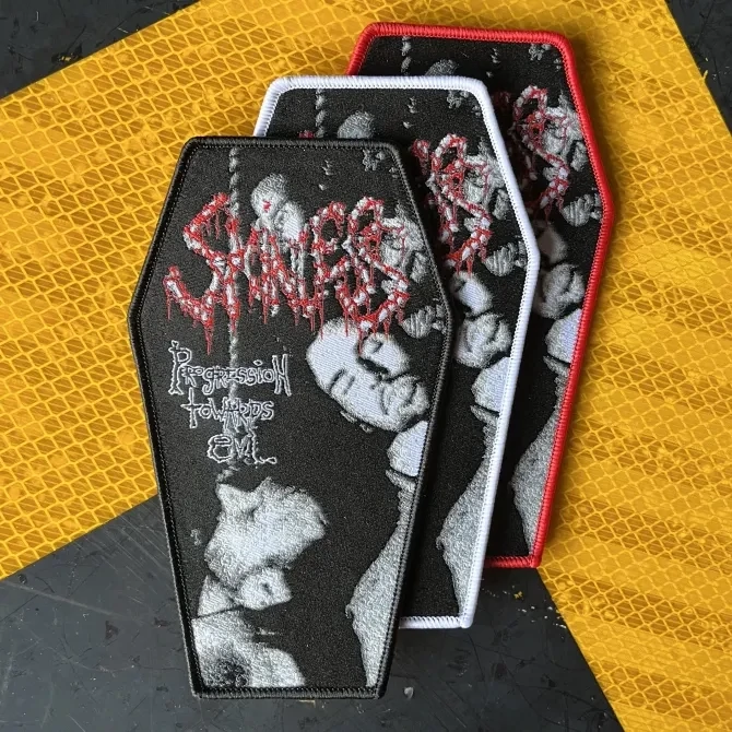 Skinless Progression Towards Evil Woven Patch