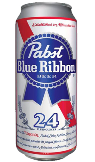 Pabst Blue Ribbon (PBR) 24oz Can