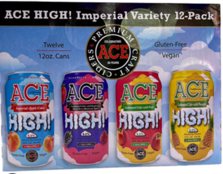 Ace High Cider Variety 12pk 12oz Cans