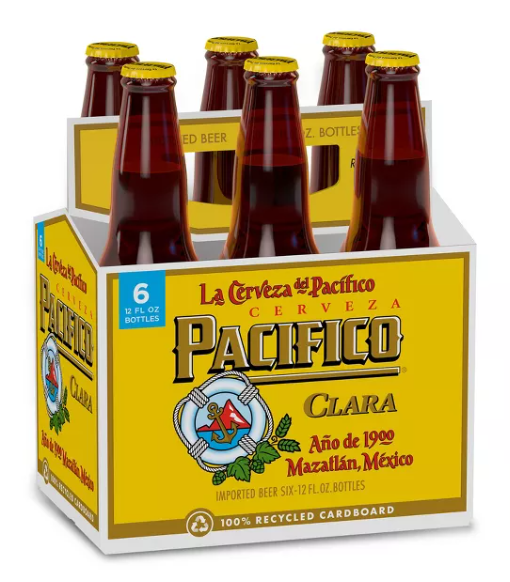 Pacifico 6pk 12oz Bottles