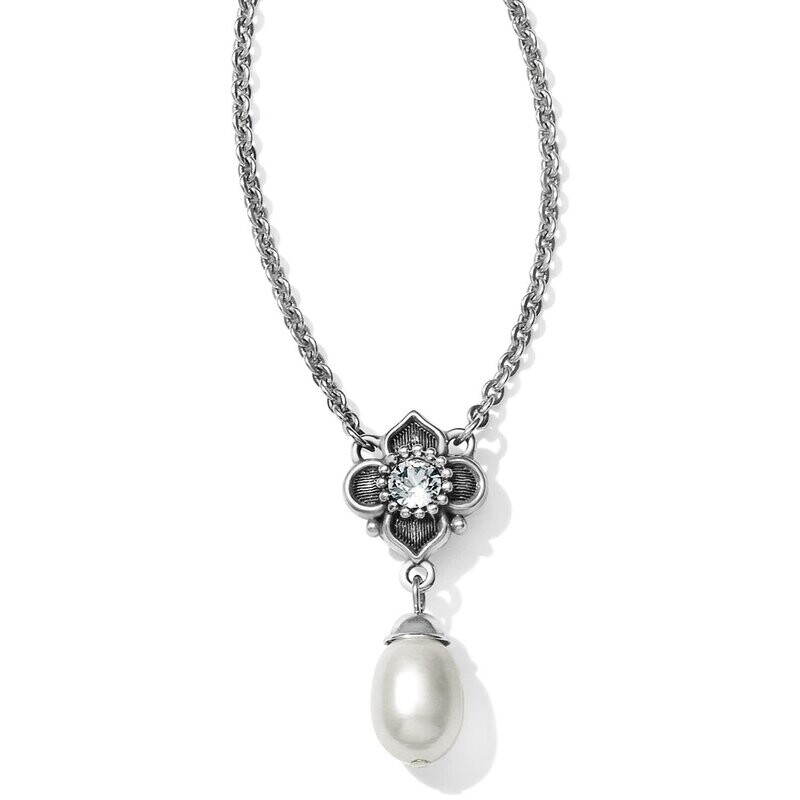 Brighton Pearl Alcazar Margaret Drop Necklace-JM1873