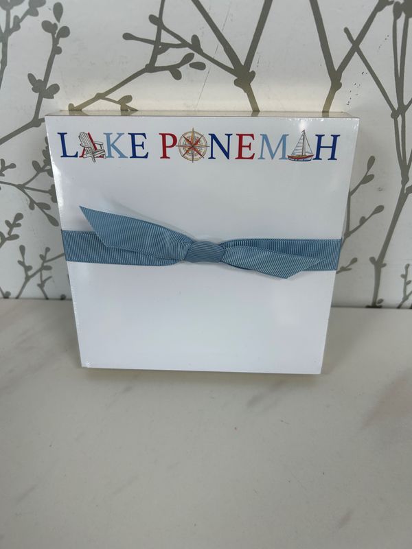 LAKE PONEMAH LUXE NOTEPAD