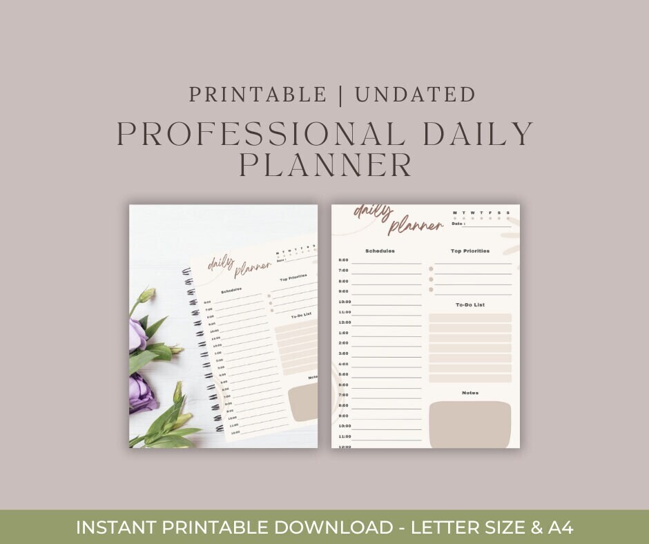 Digital Planner, Planner, Printable Planner, Printable, To Do List ...