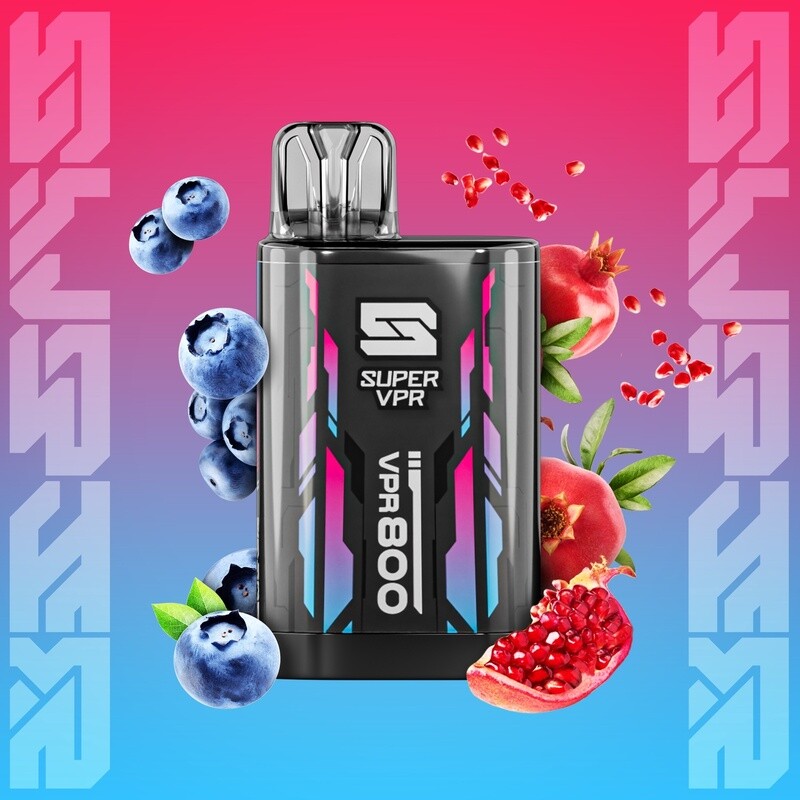 Disposable Device Super VPR 800 Blueberry Pomegranate