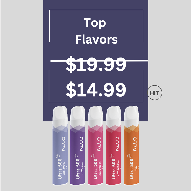 Allo 500 Ultra Disposable Vape Device - Long-Lasting, Premium Flavor ...