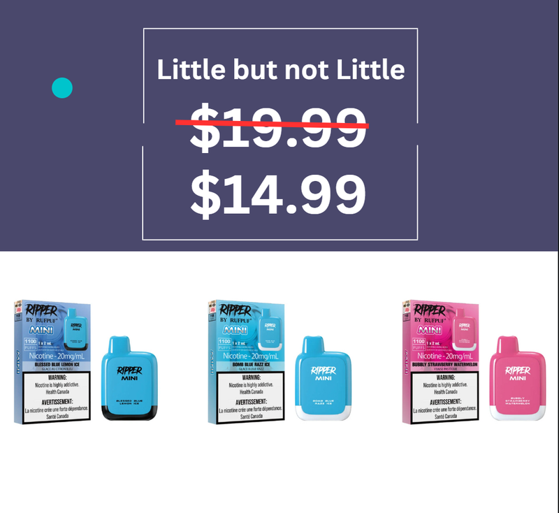 Ripper Mini 1100 Disposable Vape - Compact, Powerful, Ultimate Vaping ...