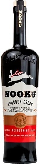 Nooku Bourbon Cream Peppermint Flavor 750ml