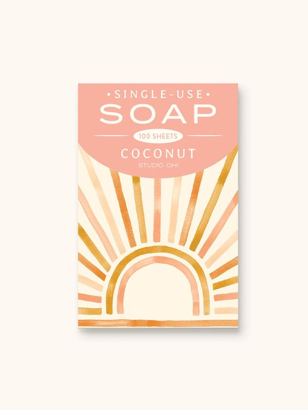 Single Use Soap Sheets Coconut Sunshine