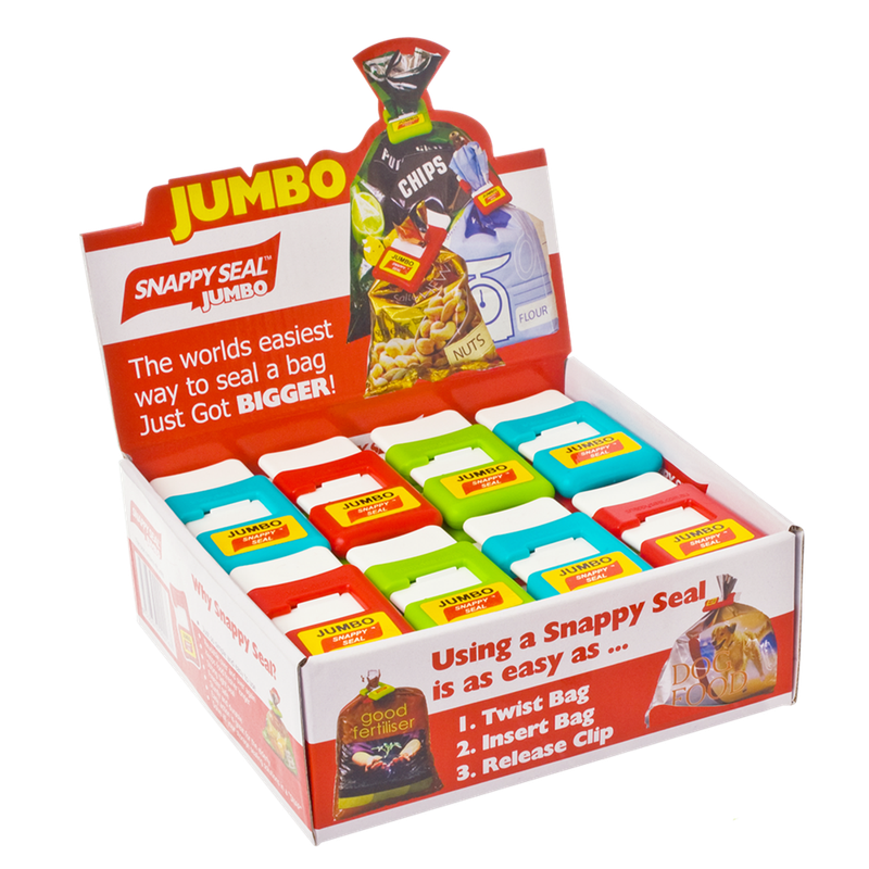 Jumbo Snappy Seals (Cdu 48)