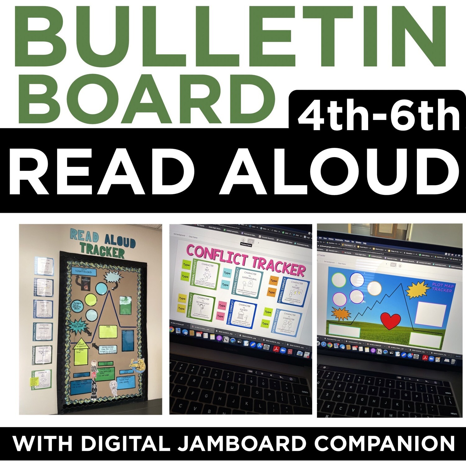 Read Aloud Bulletin Board Tracker | JAMBOARD Digital Companion