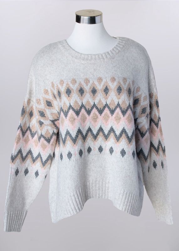 Diamond Pattern Sweater