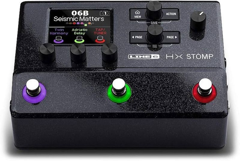 Line 6 HX Stomp Guitar Processing Pedal Certified Refurbished