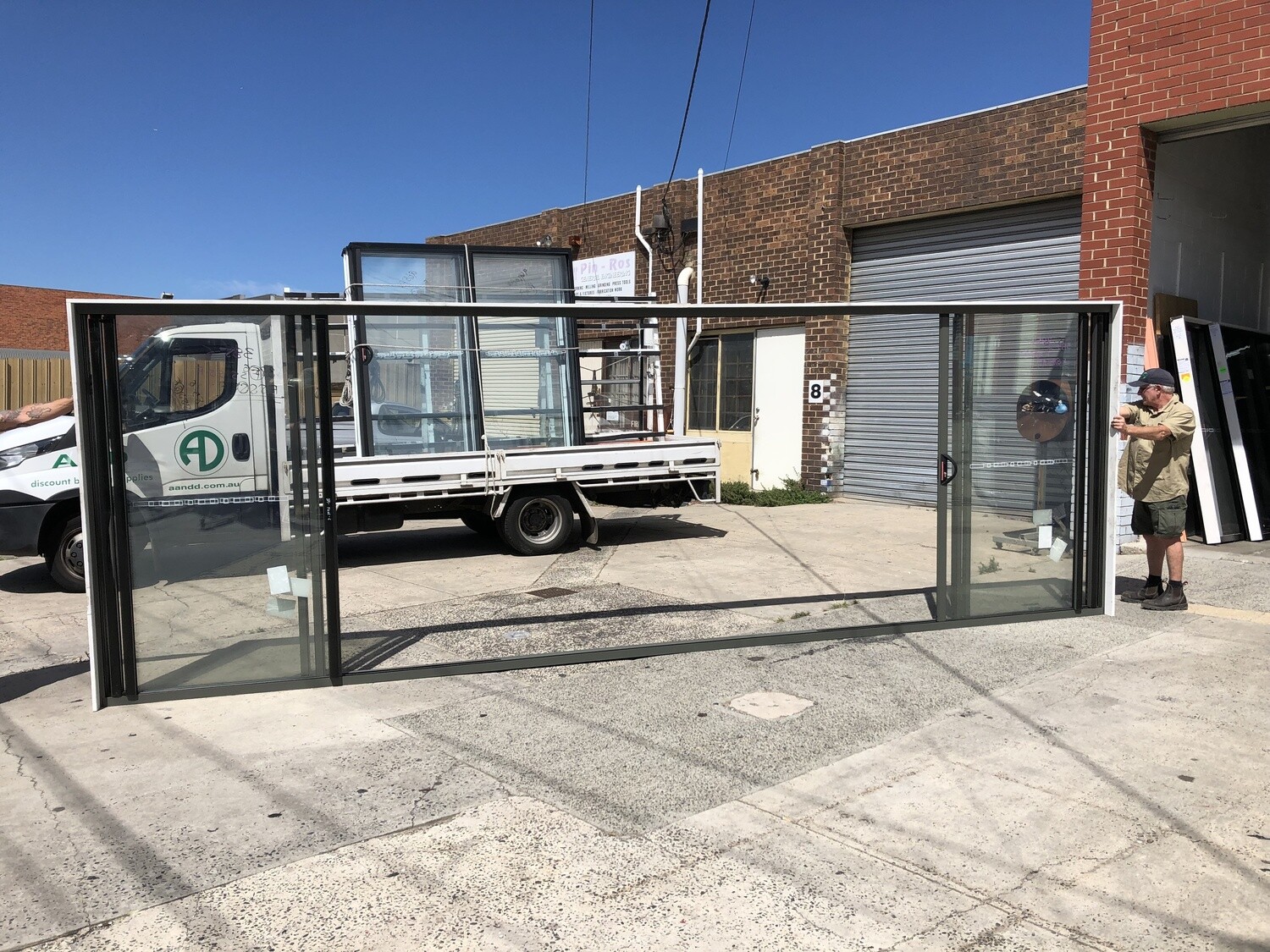 ORDER IN 2163D 2100H X 6246W DG FACTORY FSSSSF STACKER DOOR DOUBLE ...