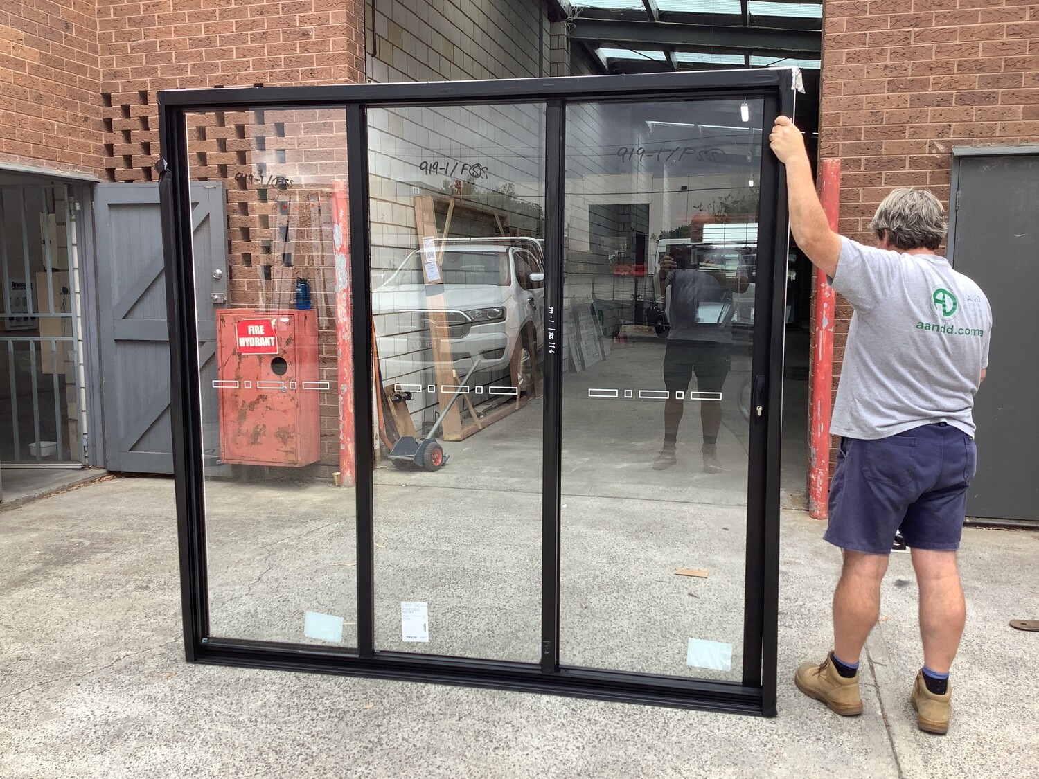 ORDER IN 2121 2100H X 2148W FACTORY STACKER DOOR (E - F)