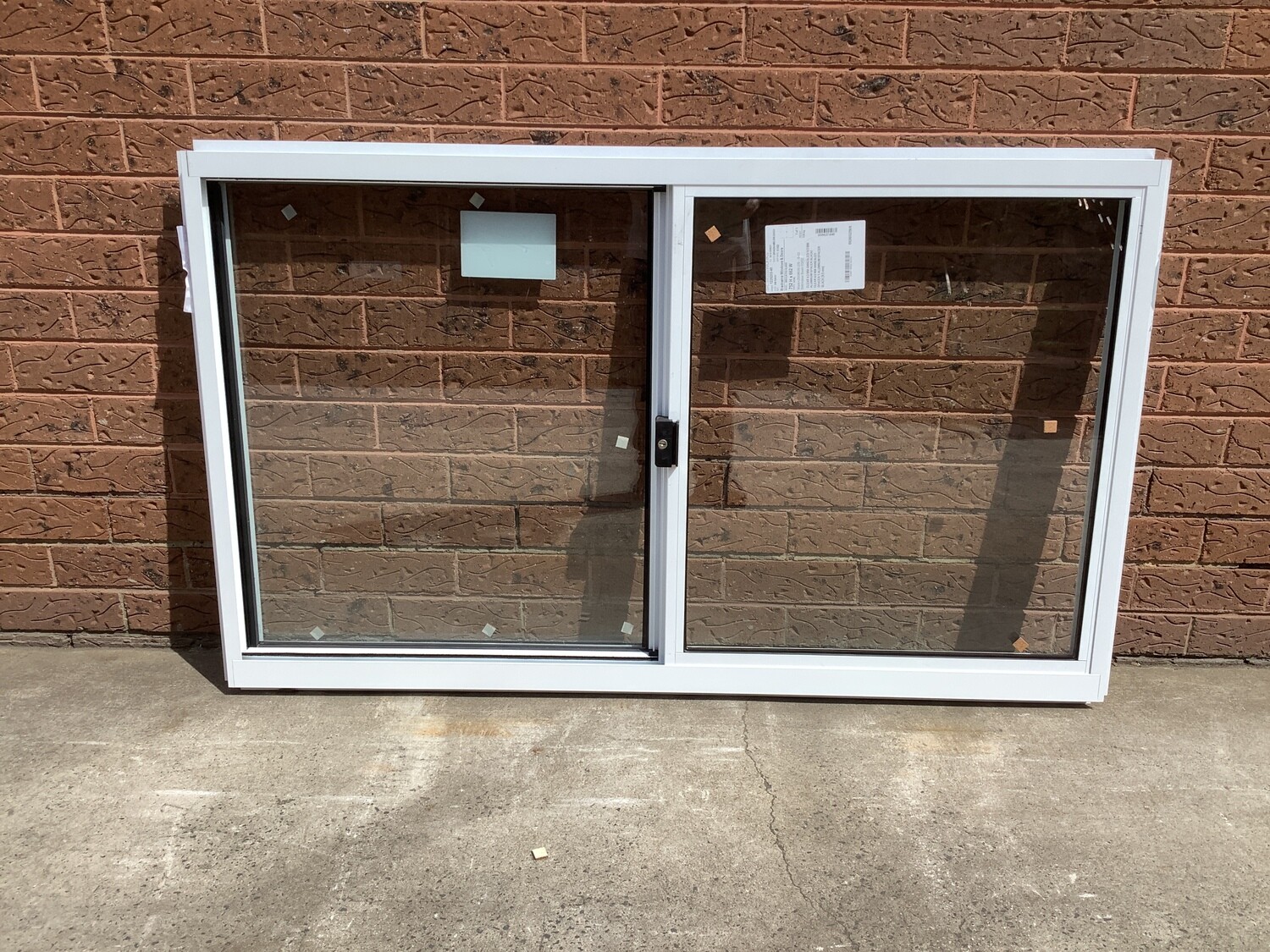 (BD2.4T) 0915 860H X 1450W 67MM DOUBLE GLAZED SLIDING WINDOW WHITE ...