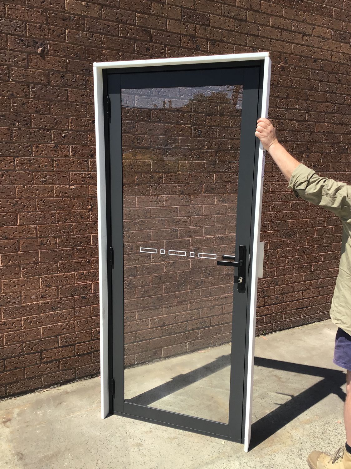 ORDER IN 2108 2100H X 828W FACTORY FRENCH DOOR (100MM SEMI COMMERCIAL ...