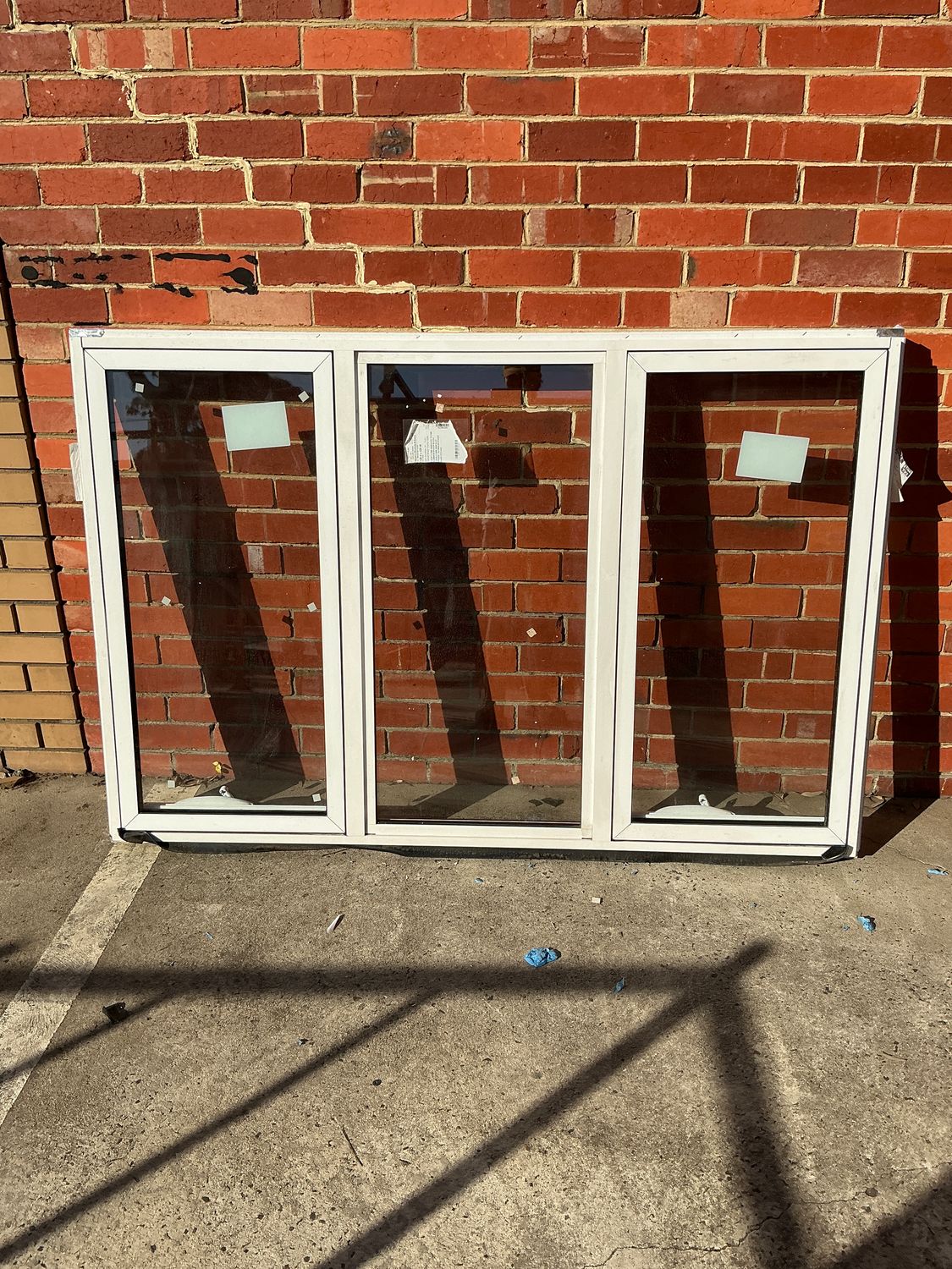 1218 1200H X 1810W ALUMINIUM AWNING WINDOW AFA TEXTURA WHITE DOUBLE ...