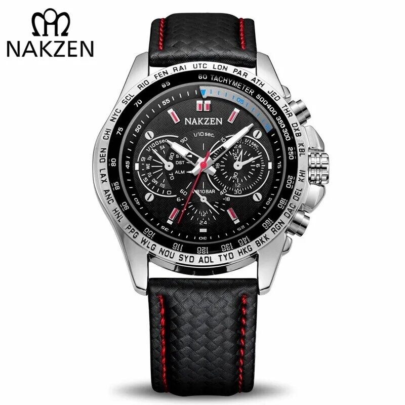 NAKZEN Brand Luxury Men Quartz Watches Man Sport Casual Wrist Watch ...