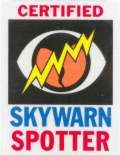 Decal - SKYWARN SPOTTER