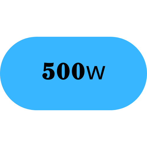 500w