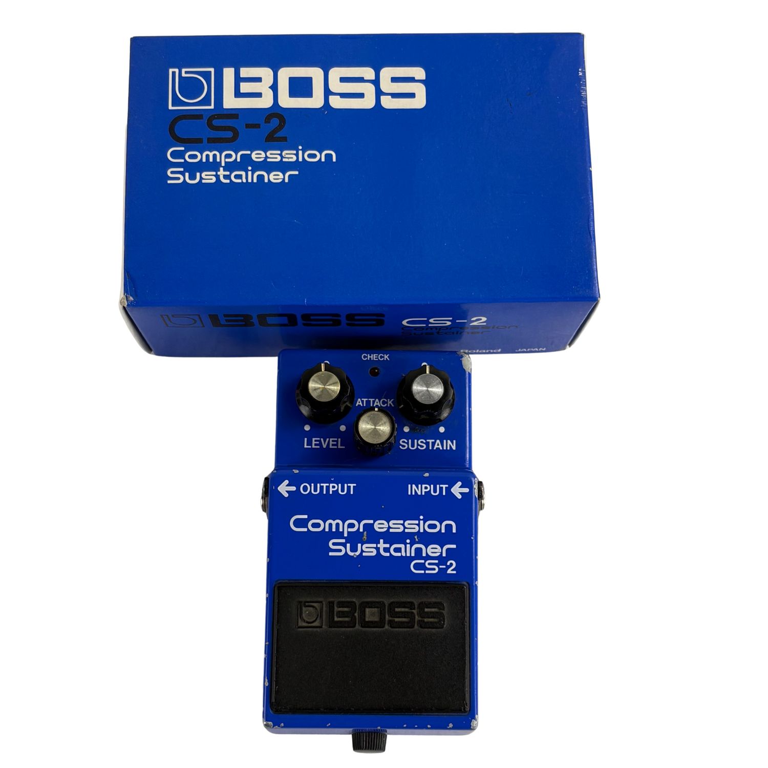 Boss CS-2 Compression Sustainer Black Label MIJ W/Box (Used ...