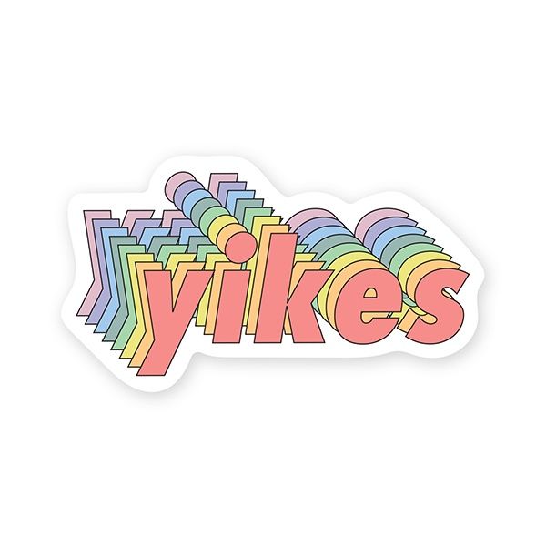 Sticker - Yikes