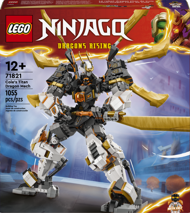 Lego Ninjago 71821 Le robot dragon titan de Cole