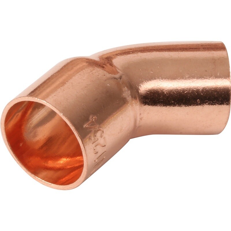 End Feed 45° Street Elbow 28mm