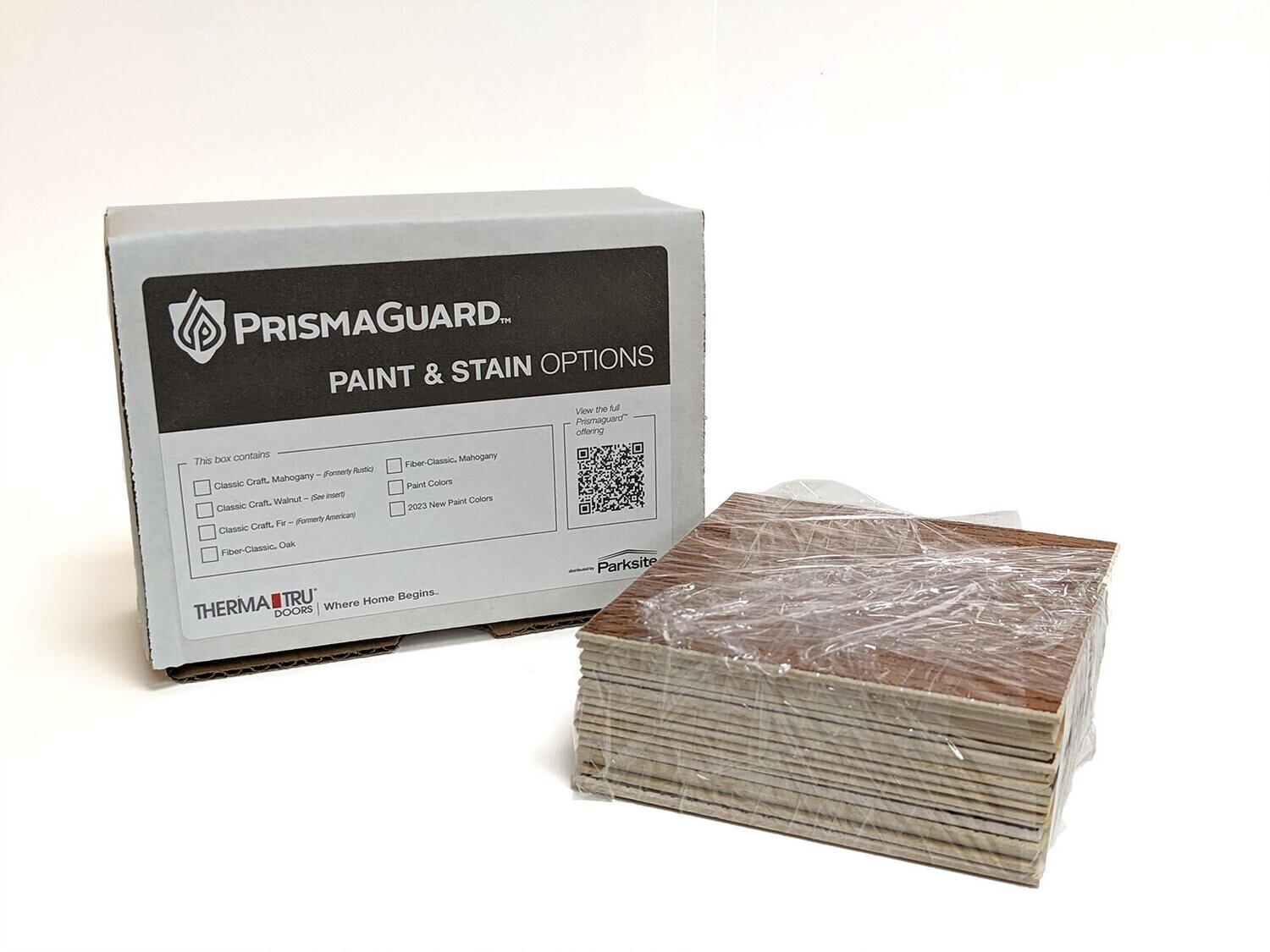 Store - Parksite » Therma-Tru PrismaGuard 4x4 STAIN ONLY Sample Box - FARGO