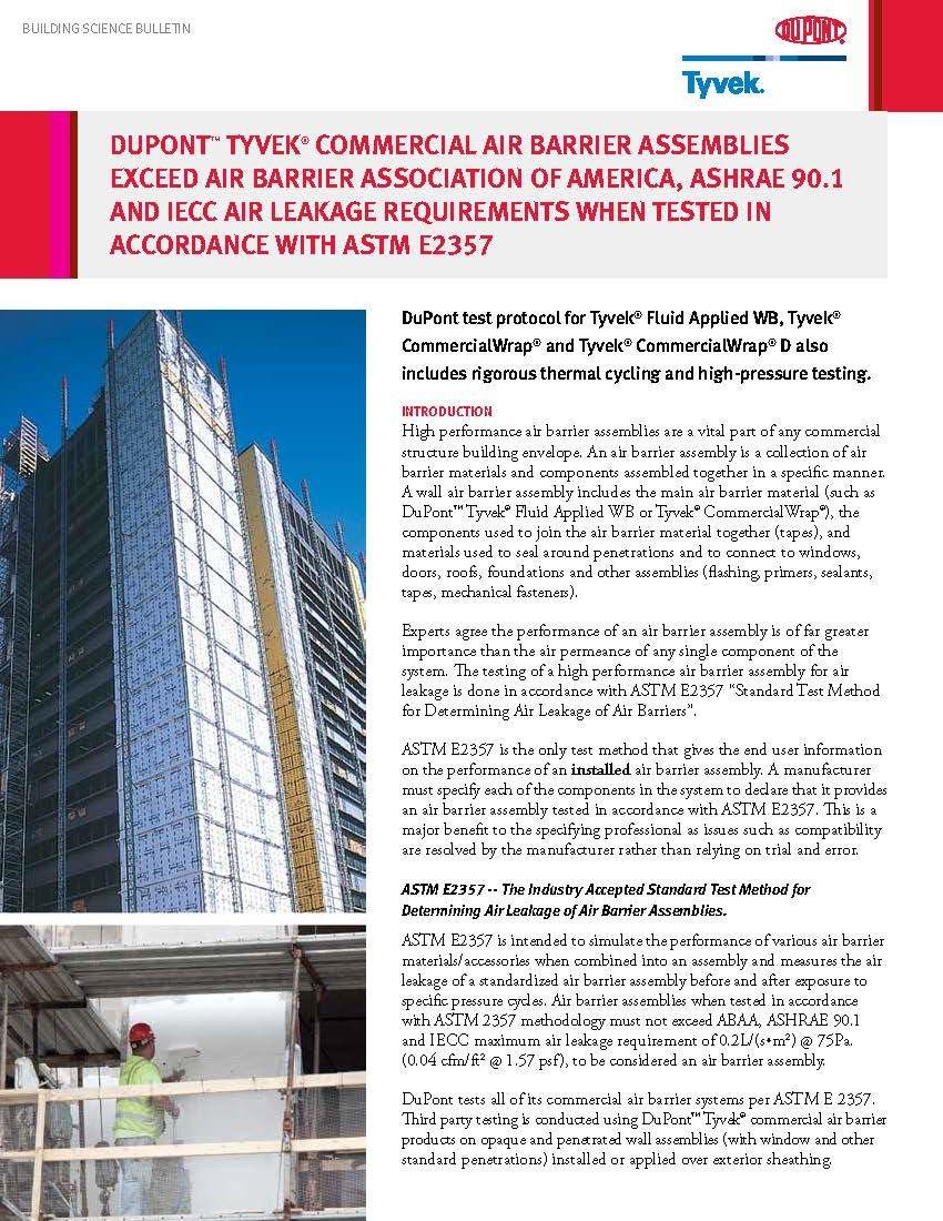 Store - Parksite » K26060 DuPont Tyvek Commercial WB Exceeds ASTM E2357 - ABAA
