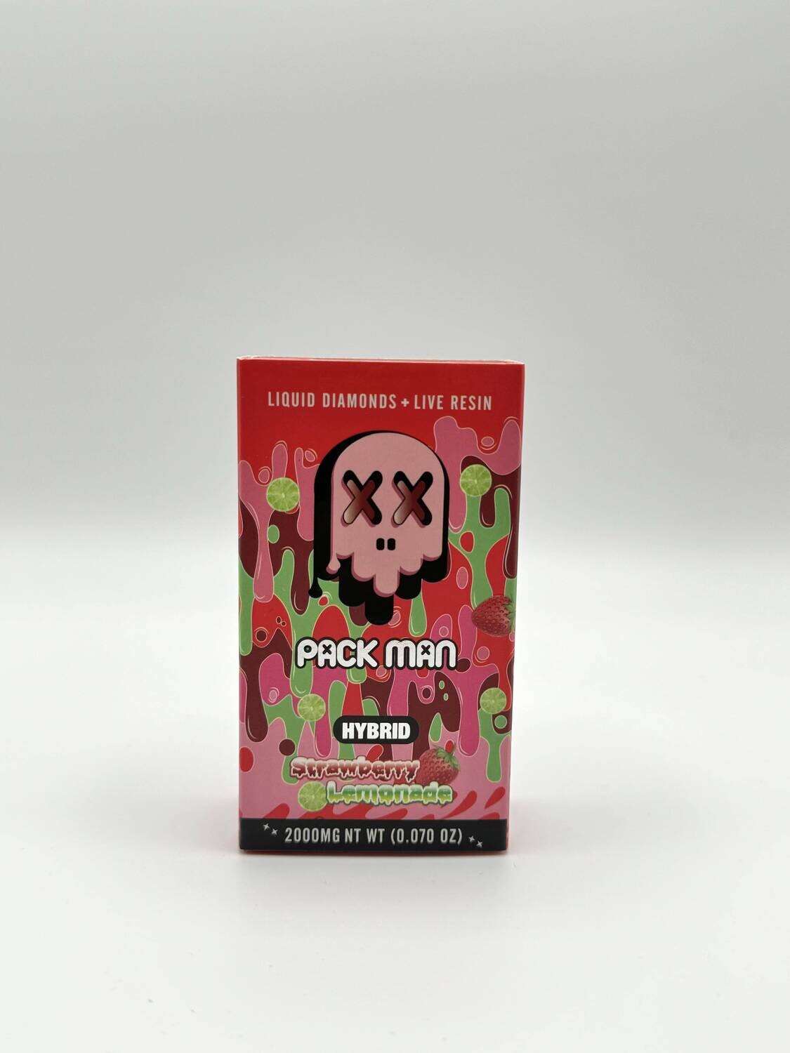 Pack Man Strawberry Lemonade Hybrid 2000mg Disposable – Quality Choice ...